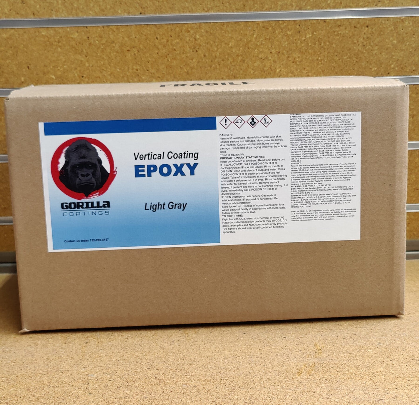 Vertical Epoxy for Concrete Block and Walls – NJ Decorative Concrete Supply